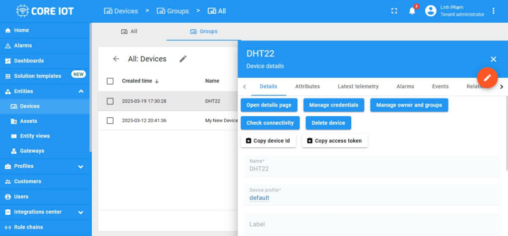 Giới thiệu Rule engine – Core IoT Platform